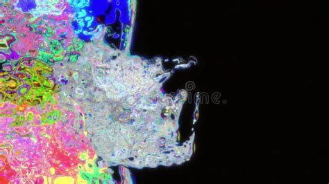 Colorful Abstract Animation Showcasing Vibrant Patterns And Shapes Stock Footage Video Of