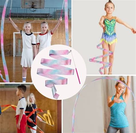 Лента за художествена гимнастика холограмен блясък Ds Dance Online Магазин