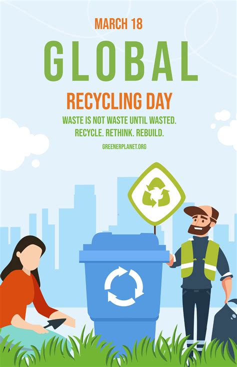 Free Recycle Poster Templates Editable And Printable