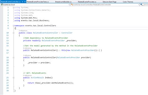 Experience Editor Sitecore 9 Platform Essentials Module 7 Error Rendering Controller