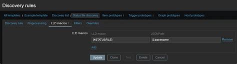 Zabbix Lld Using Arbitrary Json Lists — Dioss Smart Solutions