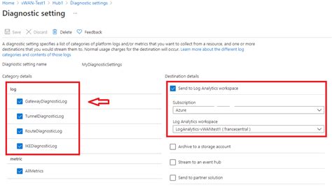 Monitoring Azure Virtual Wan Data Reference Microsoft Learn