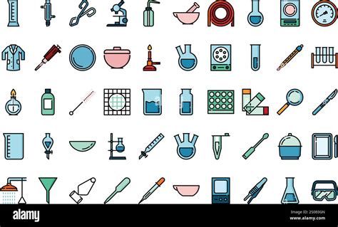 Laboratory Icons High Quality Vector Icons Collection With Editable