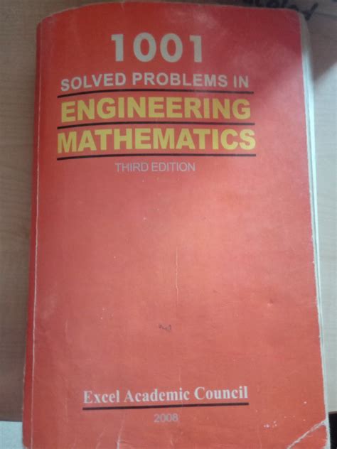 1001 Solved Problems In Engineering Mathematics Reviewer Hobbies