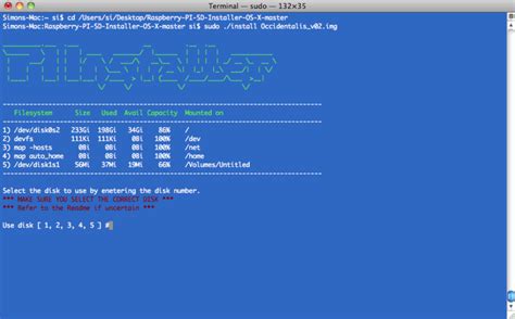 Making An Sd Card Using A Mac Adafruits Raspberry Pi Lesson 1