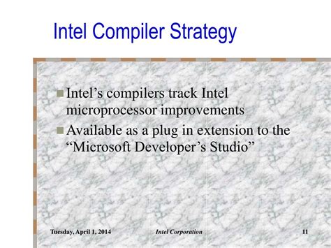 Ppt Vtune Intels Visual Tuning Environment Powerpoint Presentation