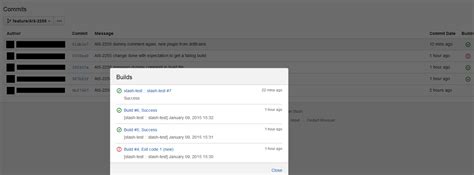 Commit Build Status Is Always Red Even If Other Builds Succeed
