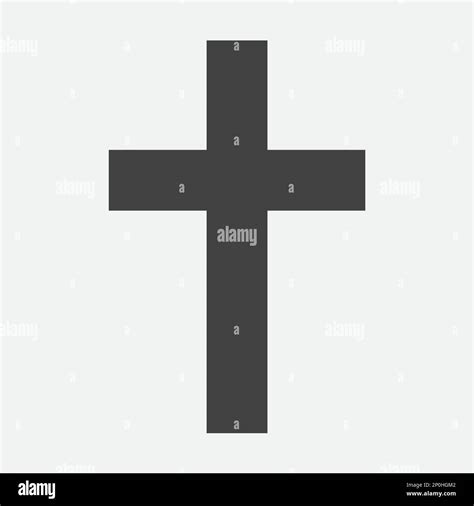 Christianity Vector Religious Sign Jesus Symbol Cross Sign Vector Religious Signs And