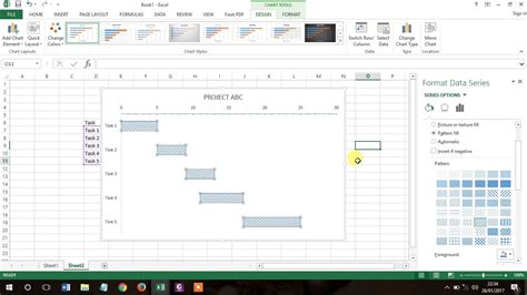 How To Create GANTT CHART In Excel Easily YouTube