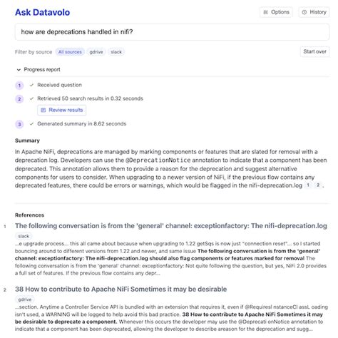 getting started with vectara datavolo documentation