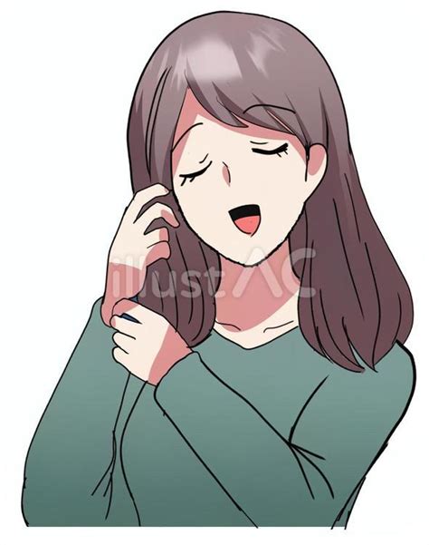 髪をずっと触る 髪の毛をずっと触ってる人 Bewk