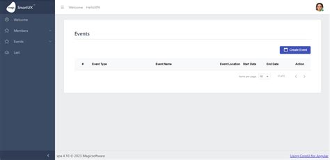 SmartUX Demo Application SmartUX