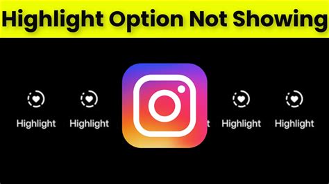 instagram highlight option not showing issue android 2025 youtube