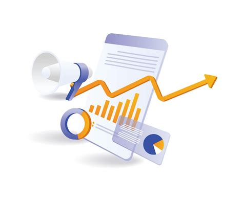 Premium Vector Microscope Data Business Analysis Concept Illustration