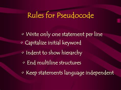 Ppt Understanding Pseudocode A Bridge To Programming Powerpoint