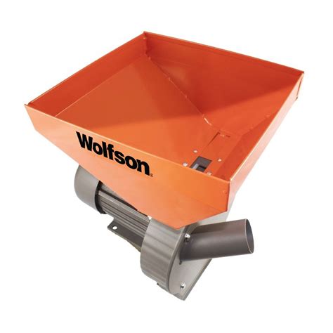 Комплект Wolfson® Мелница с метална опора 2 в 1 2 7kw 100 МЕД 200 кг час за смилане на