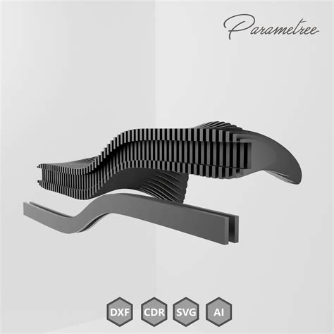 Parametric Shelf 1 Design Dxf File Digital Download 3d Model Cgtrader