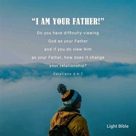 God Is Our Father And He Loves Us Spiritual Motivational Quotes How