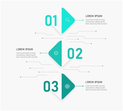 비즈니스 데이터 시각화 프로세스 차트 그래프의 추상 요소 단계 옵션 부품 또는 프로세스가있는 다이어그램 비즈니스 템플릿 인포 그래픽에 대한 창의적인 개념