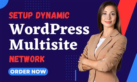 setup a dynamic wordpress multisite network by wp hive fiverr