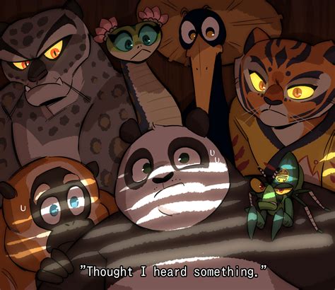 Tai Lung And Tigress Kung Fu Panda