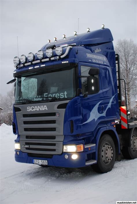 Mörks Skogsmaskiner Ab Kalix Nya Scania R480 Dunderbygge Maskinisten