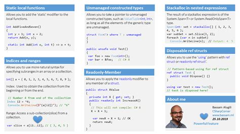 C 8 Cheatsheet