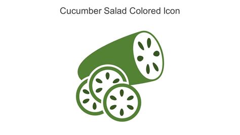 Cucumber Salad Colored Icon In Powerpoint Pptx Png And Editable Eps Format Ppt Presentation