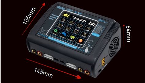 HTRC T240 DUO Charger | Charge your batteries! | Integral Drones