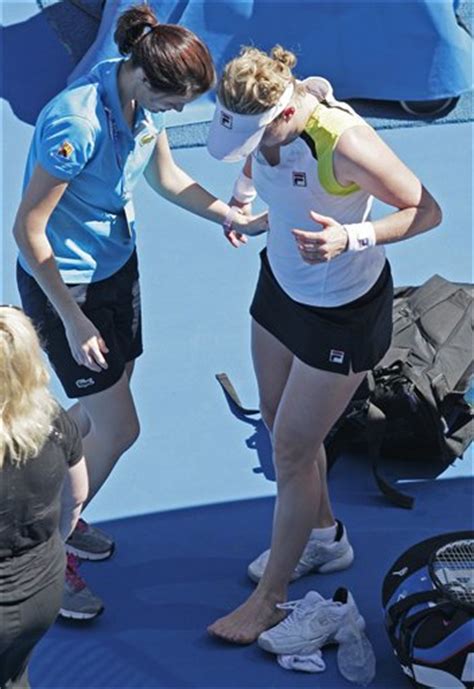 kim clijsters s feet
