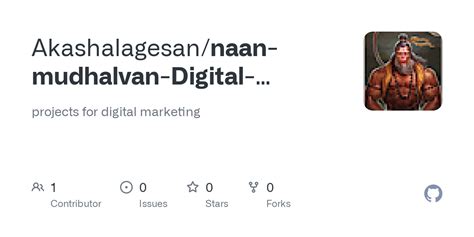 Github Akashalagesannaan Mudhalvan Digital Marketing Projects For Digital Marketing