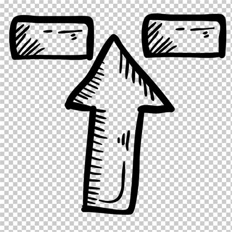 Sketch Arrow Hand Drawn Upward Facing Arrow Sketch Png Clipart Arrow Basic Hand Drawn Style