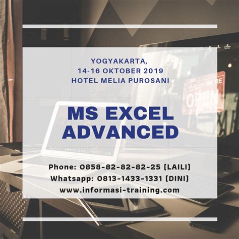 MICROSOFT OFFICE EXCEL ADVANCED Pasti Jalan