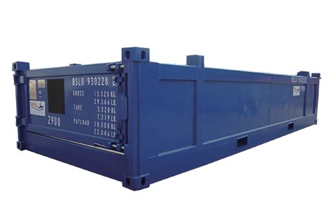 20x8x4 Half Height Container With Rear Door Bsl