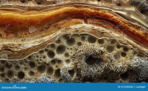 A Crosssection Of A Root Cell Showcasing The Numerous Layers And