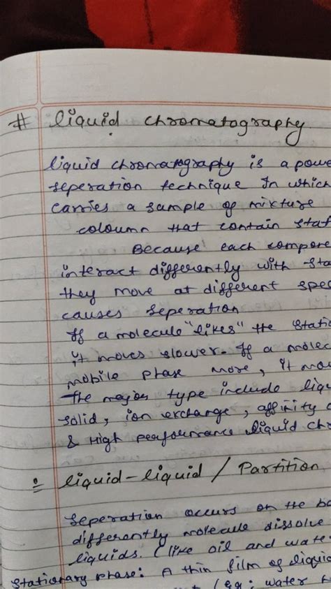 Liquid Chromatography Liquid Chromatography Is A Powe Seperation Techniqu
