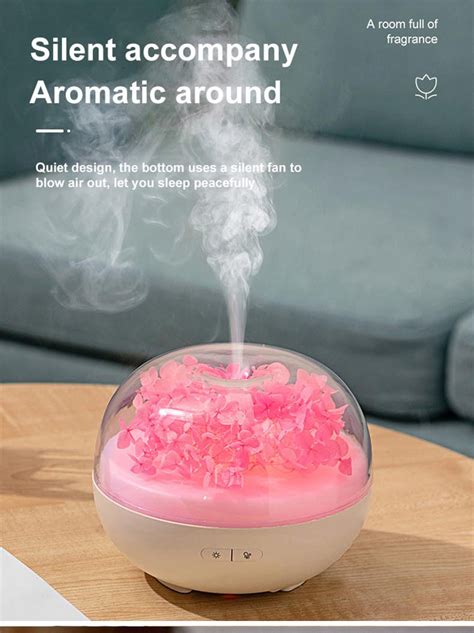 Flower Aroma Diffuser Essential Oil 2021 Aromatherapy High Quality