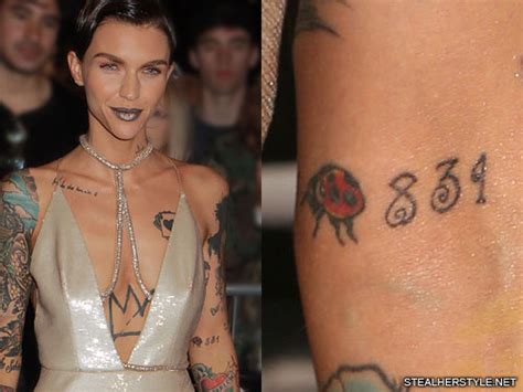 Ruby Roses 48 Tattoos And Meanings Steal Her Style Page 2