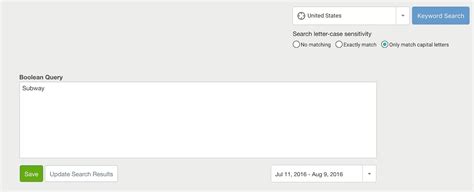 Media Monitoring Boolean Query Guide