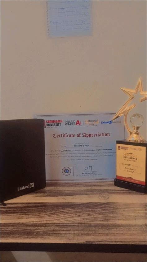 Abhiraj Ghosh On Linkedin I Am Elated To Recieve The Linkedin Learning
