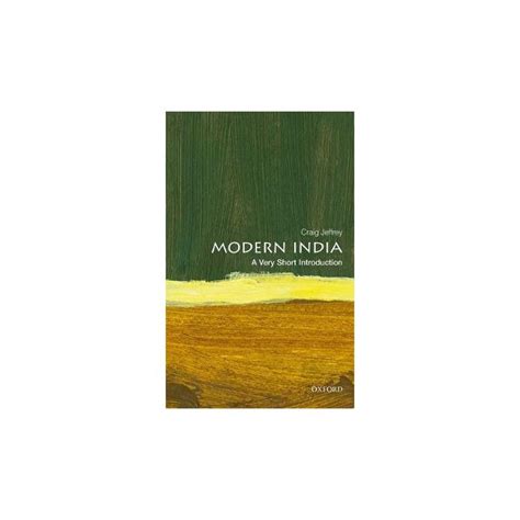 Modern India A Very Short Introduction Stanfords
