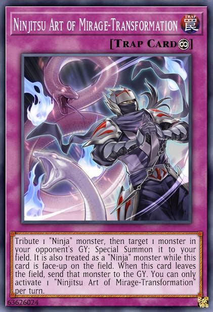 Yu Gi Oh Wiki Ninjitsu Art Of Mirage Transformation