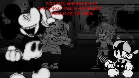 Unknown Suffering V But Every Turn A Differrent Character Cover Fnf