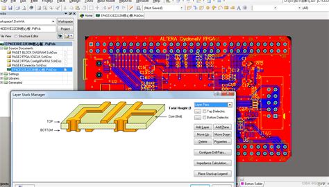 基于ep4ce10e22c8n设计cyclone4e 最小系统核心开发板板硬件（原理图pcb）工程文件，ad09设计的硬件工程文件ep4ce10e22c8n核心板资料 Csdn博客