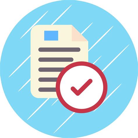 Verification Vector Icon Design 20060747 Vector Art At Vecteezy