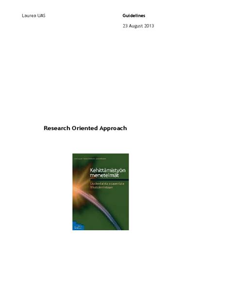 Research Oriented Approach Pdf Qualitative Research Quantitative