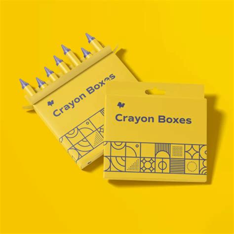 Crayon Boxes Custom Crayon Boxes Wholesale Custom Packaging Pro
