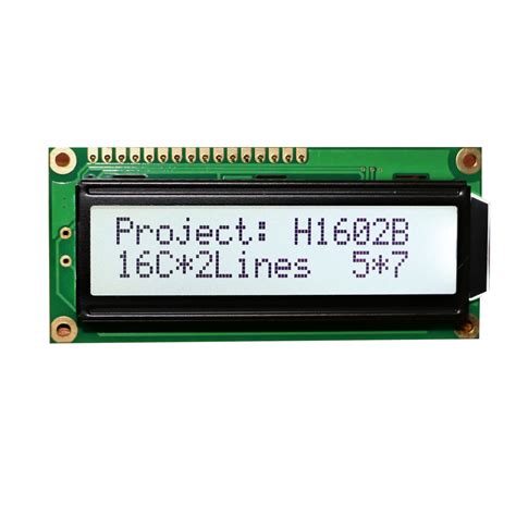 Small Size Stn St7066u Controller Monochrome 16X2 Characters LCD Module LCD Module And LCD