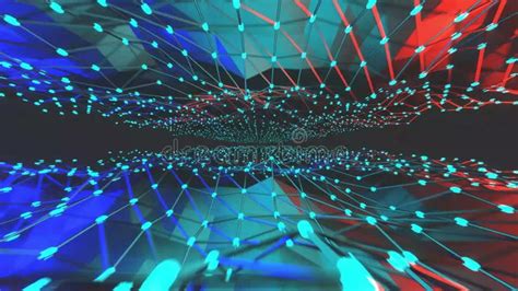 25 Seconds Of Endless Looping Video Plexus Vintage Electronic Landscape