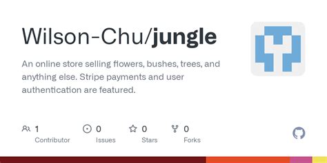 GitHub Wilson Chu Jungle